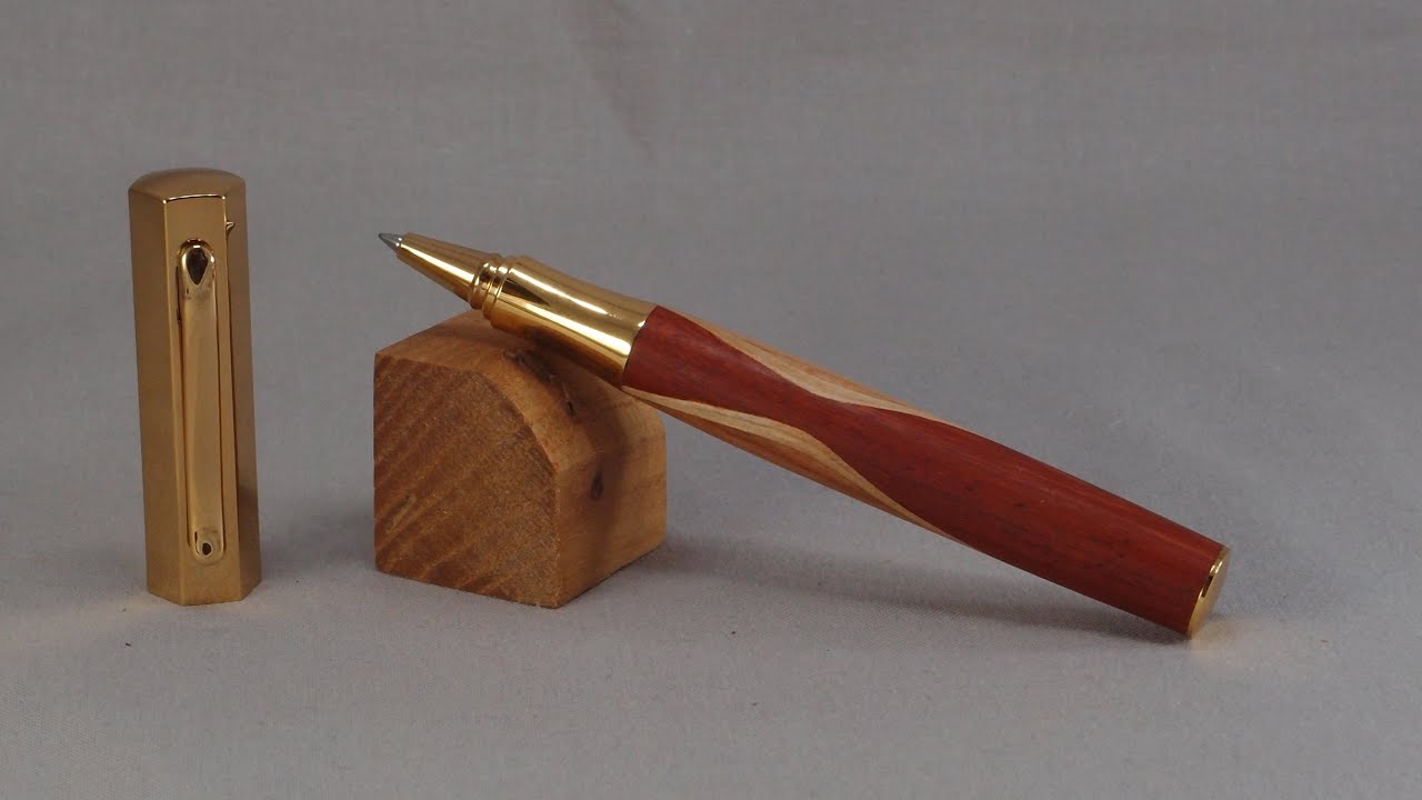 Woodturning - Easy Segmented Pen blanks (Huw Davies method - Wooden it ...