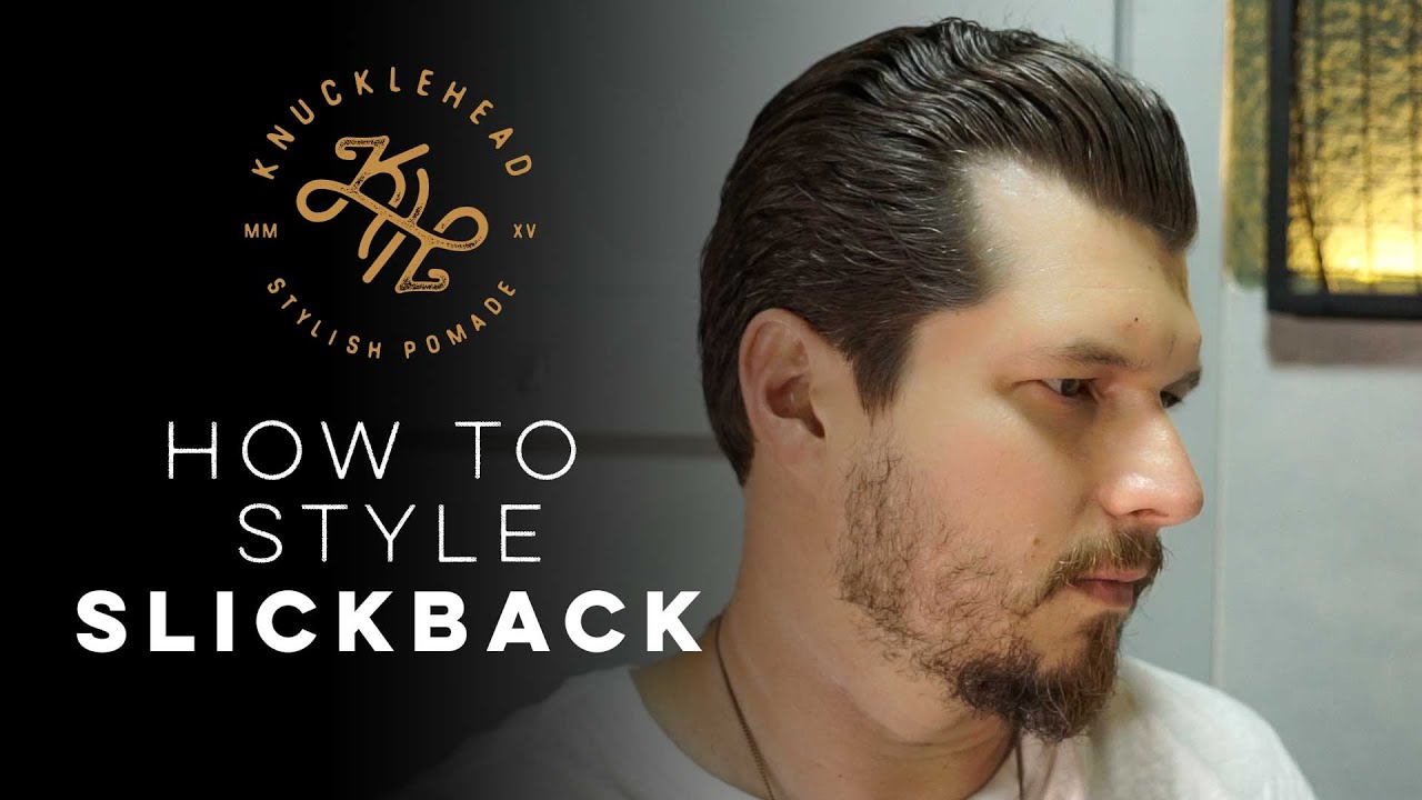 How to easy style your Slick back at home! - YouTube