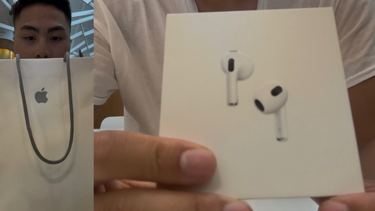 $200 AirPod 3th Generation Unboxing In UAE MALL 🇦🇪 #unboxing #apple ...