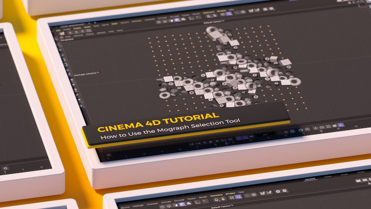 Cinema 4D Quick Tip: Hiding Clones with Mograph Selections - YouTube