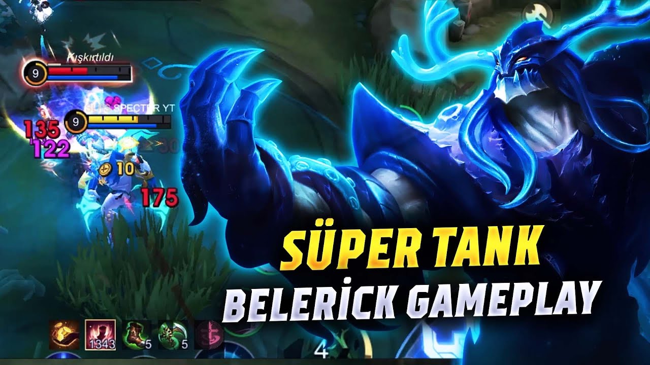 SÜPER TANK BELERİCK | BELERİCK GAMEPLAY |MOBİLE LEGENDS - YouTube