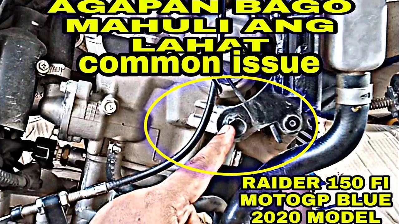 VERY COMMON ISSUE OF RAIDER 150 FI LET'S FIXED IT | BOLT ISSUE - YouTube