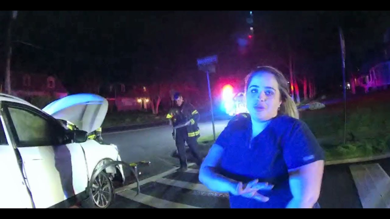 Cops Girlfriend Totals Nissan Rogue Before Dwi Arrest Youtube