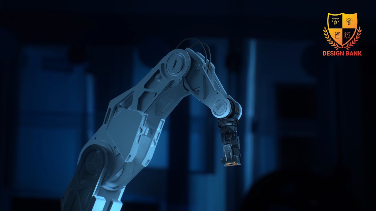 ID #1456 - Robot Logo Animation Intro Reveal - Design Bank Logo ...