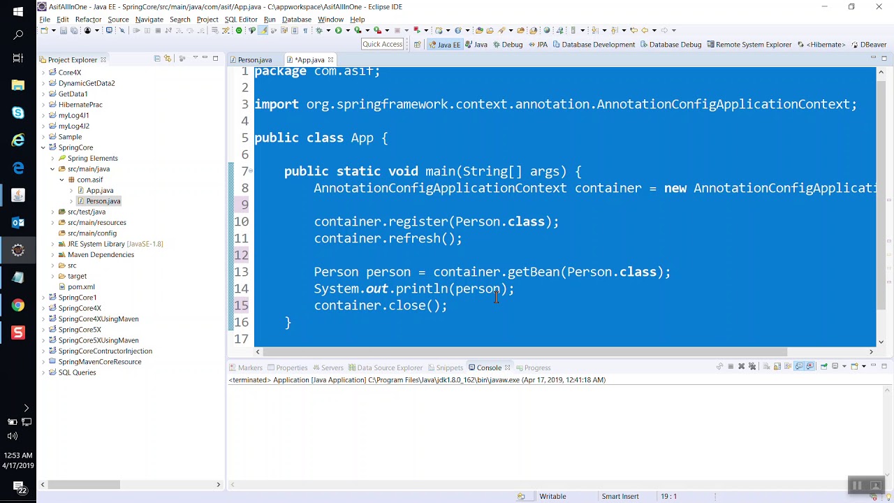 SpringFramework 25C @PostConstruct and @PreDestroy annotations - YouTube