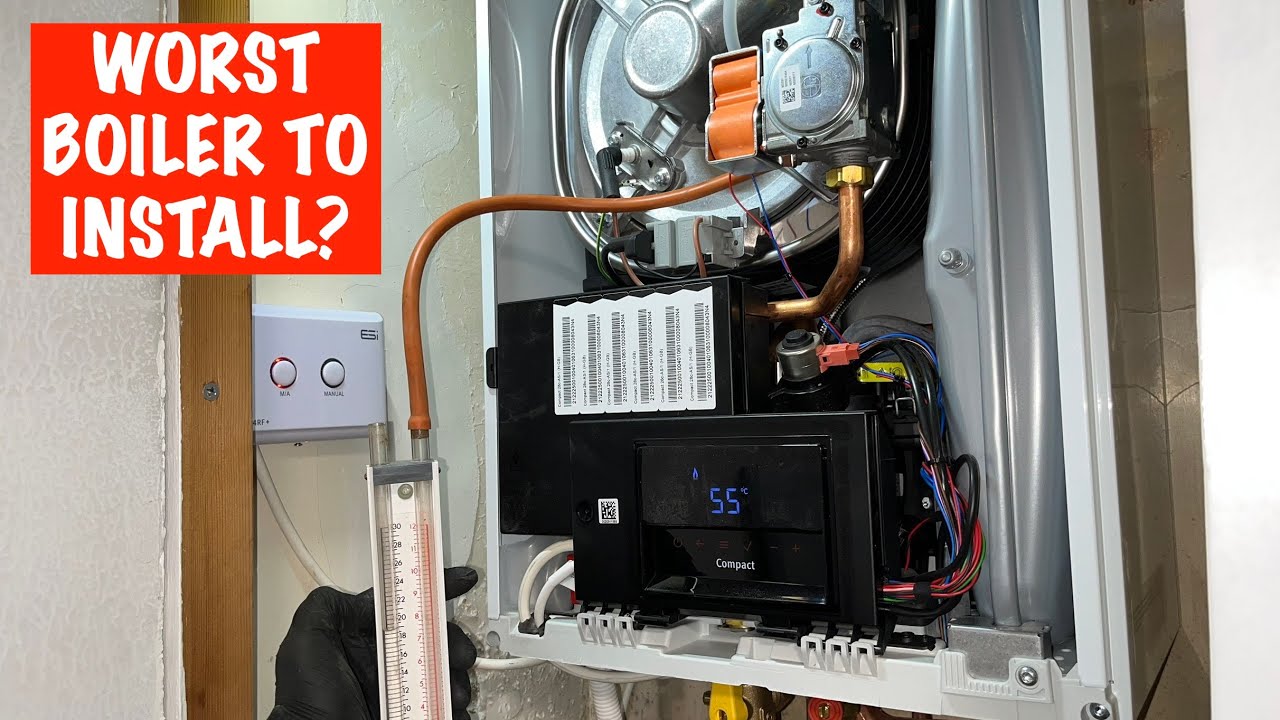 Glowworm Compact Boiler Install Full Walkthrough - YouTube