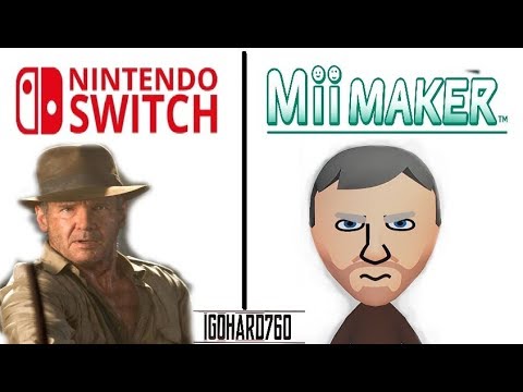 How To Make Indiana Jones on Mii Maker - YouTube