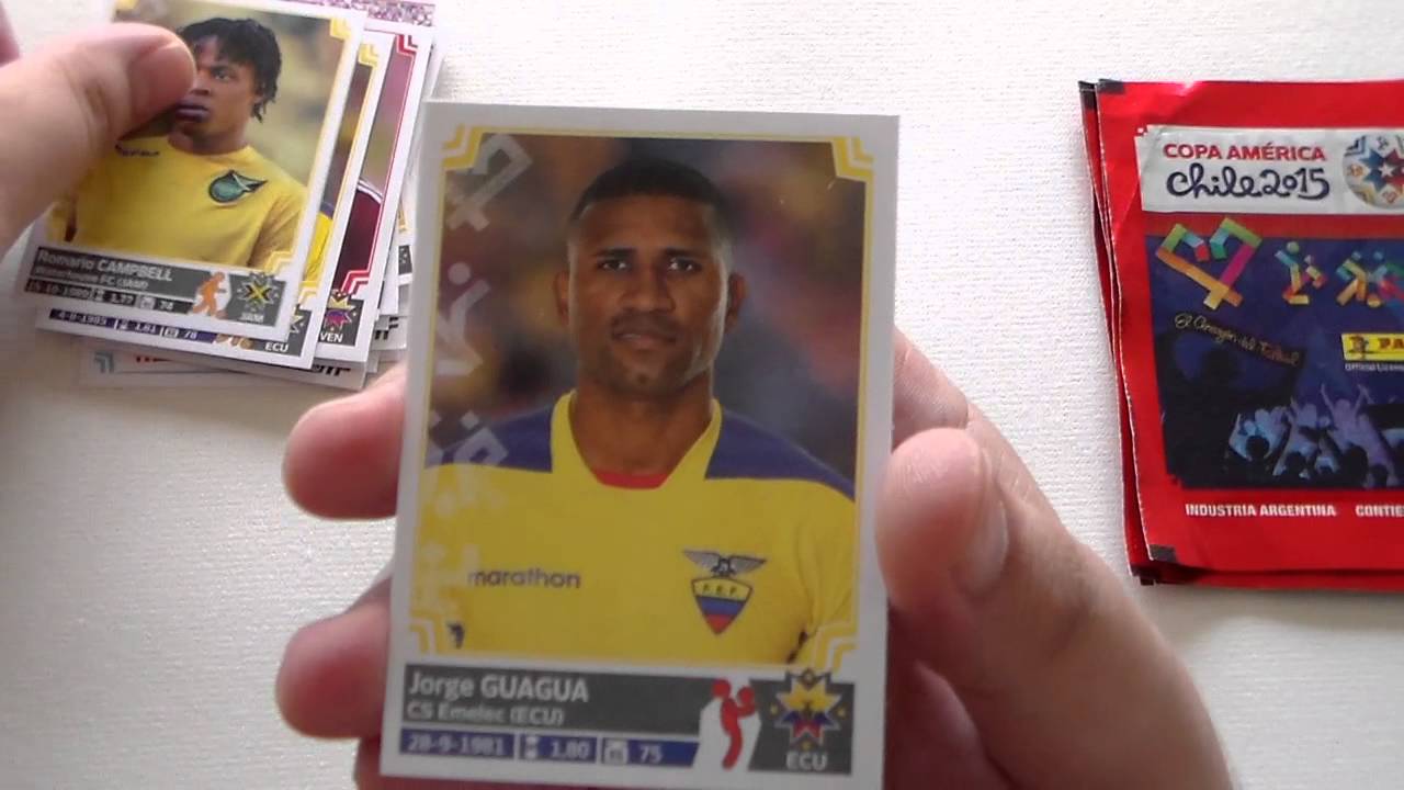 UNBOXING: 10 paquetes PANINI Copa América 2015 - YouTube