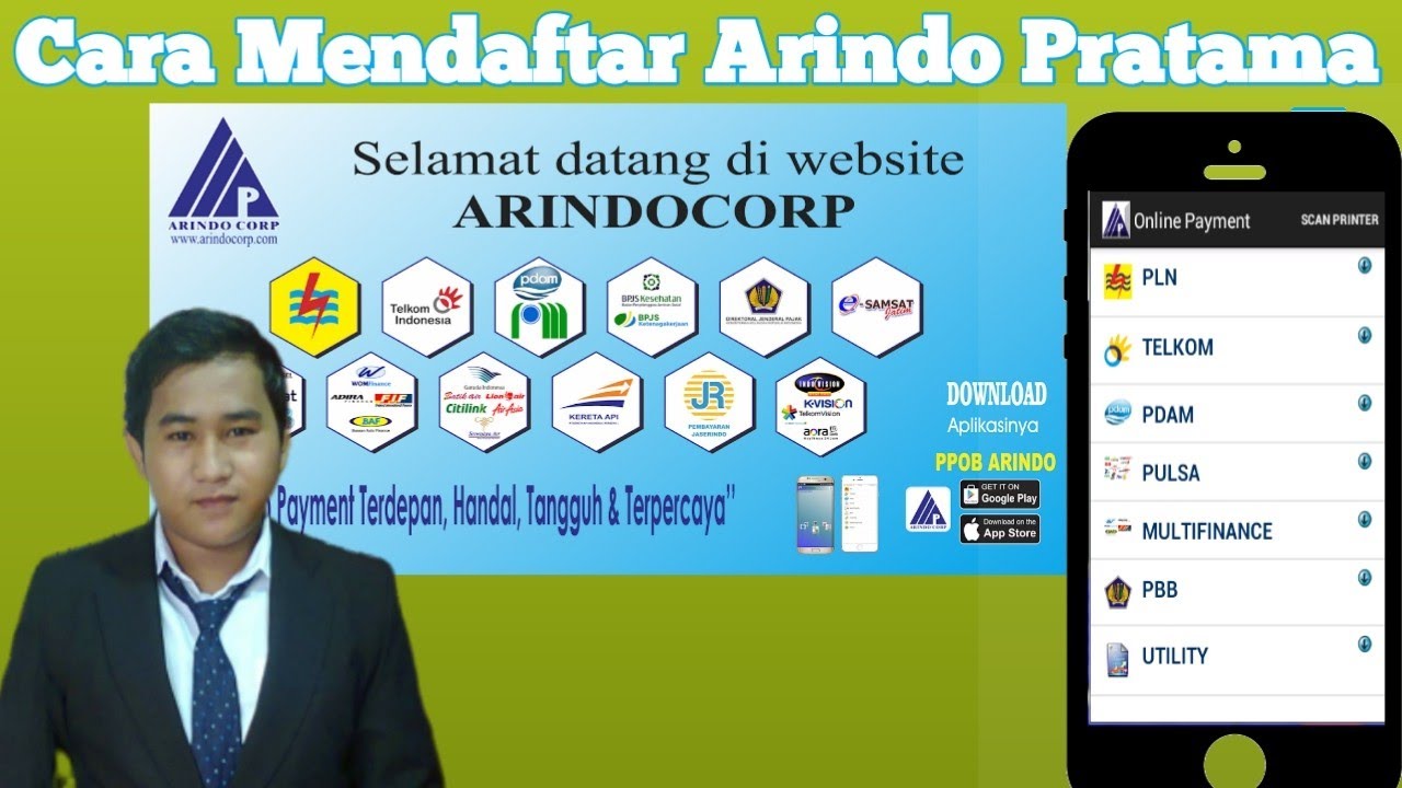 cara daftar arindo pratama - YouTube