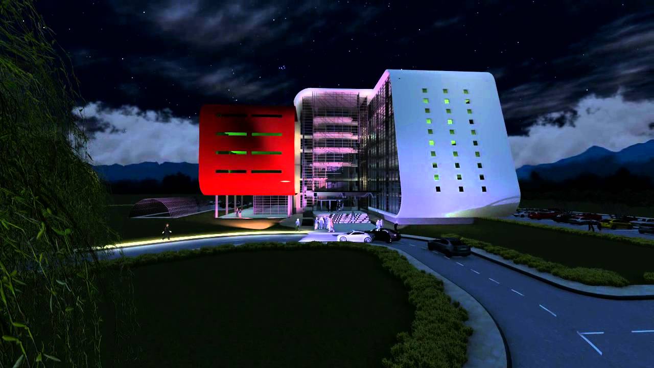 Night scene animation - YouTube