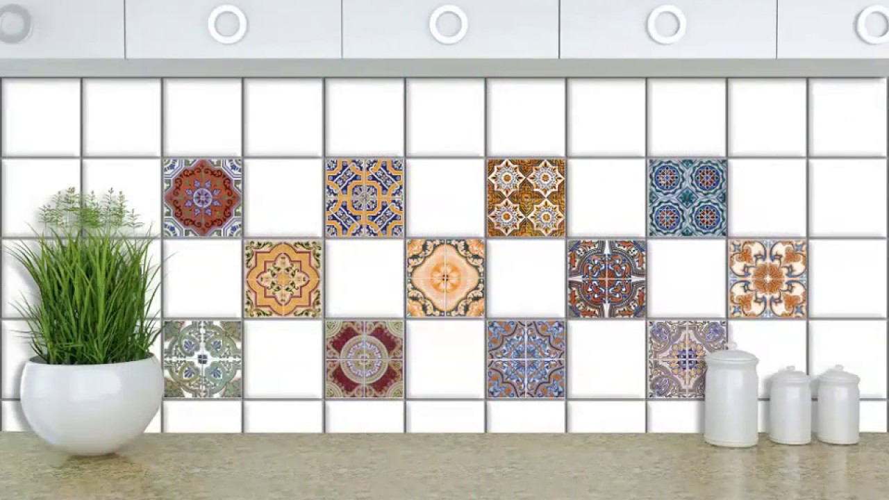 Csempe matrica - YouTube