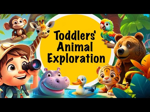 Toddler's Animal Exploration | Toddler learning video animals | Sweet ...