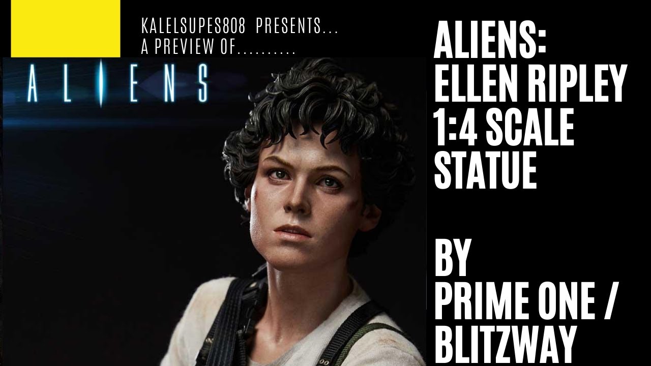 ALIENS | ELLEN RIPLEY Statue by Prime One / Blitzway (Preview) - YouTube