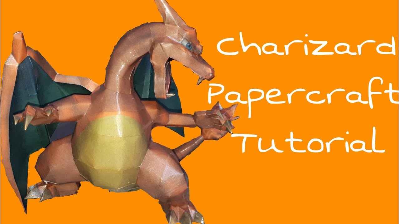 Como Hacer Un Papercraft de Charizard |How to Make a Charizard ...