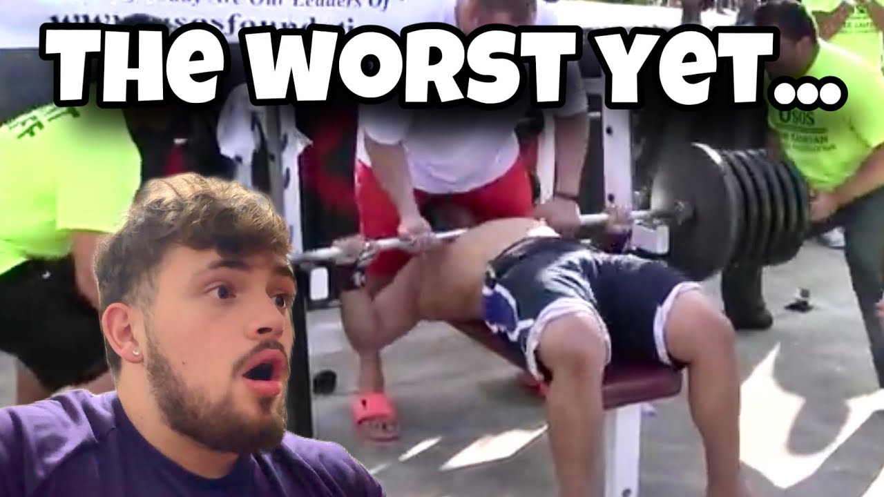 The WORST Bench Fail I Have Ever Seen... - YouTube