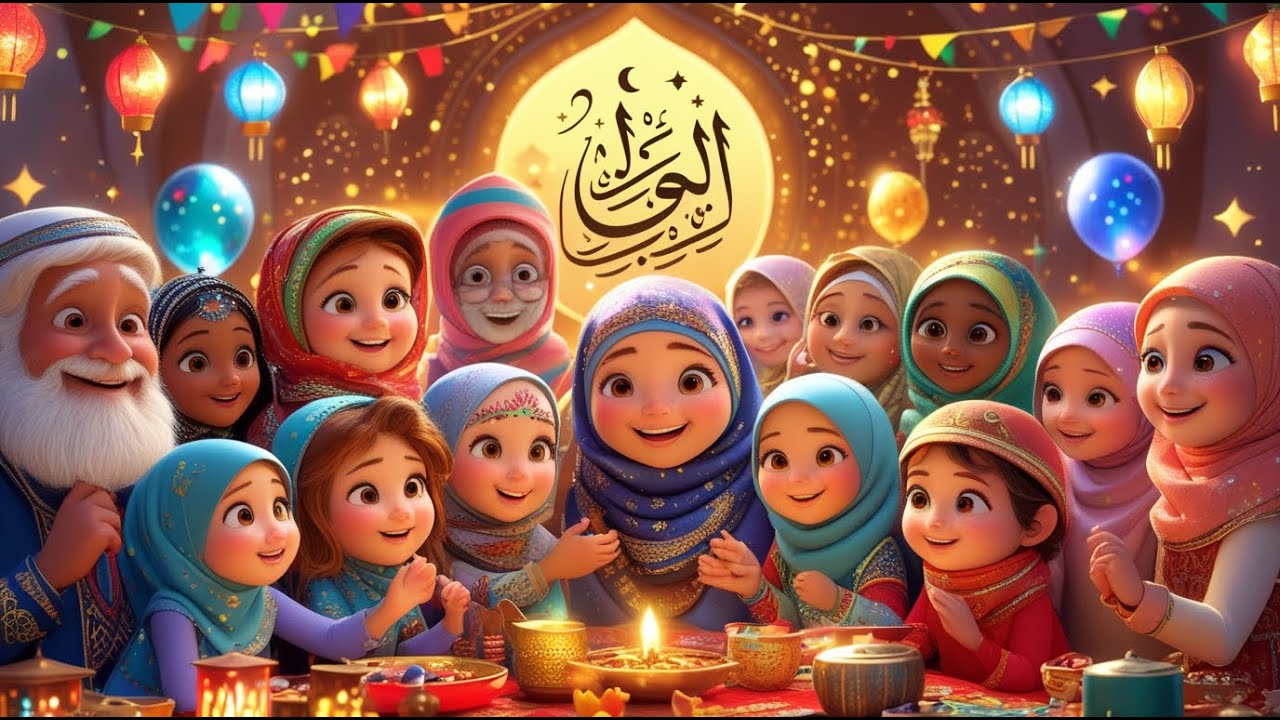 The BEST Ramadan Song For KIDS Ever Made | Beautiful RAMADAN SONG FOR ...