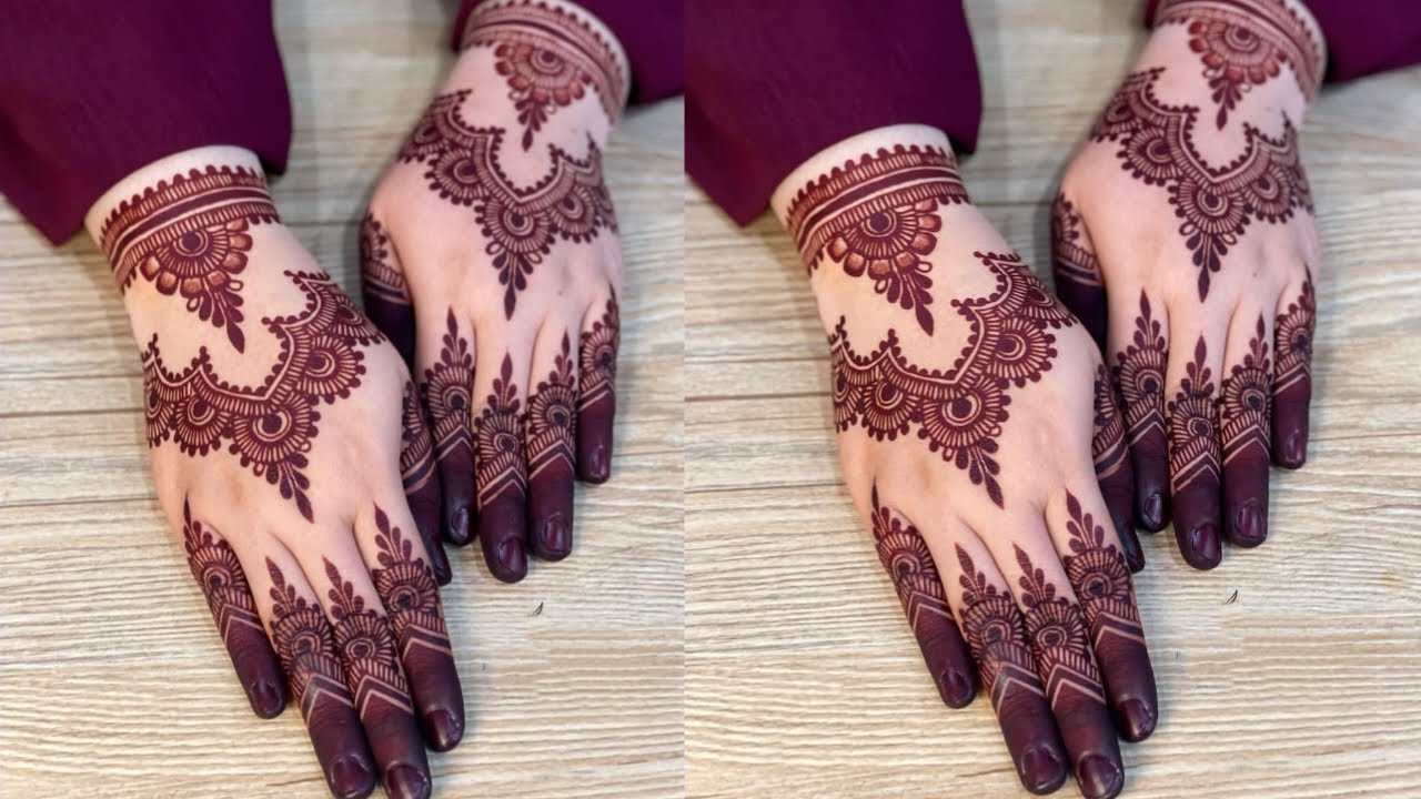 New Bridal Mehndi Design| New Simple & Easy Mehandi Design| Mehendi Ki ...
