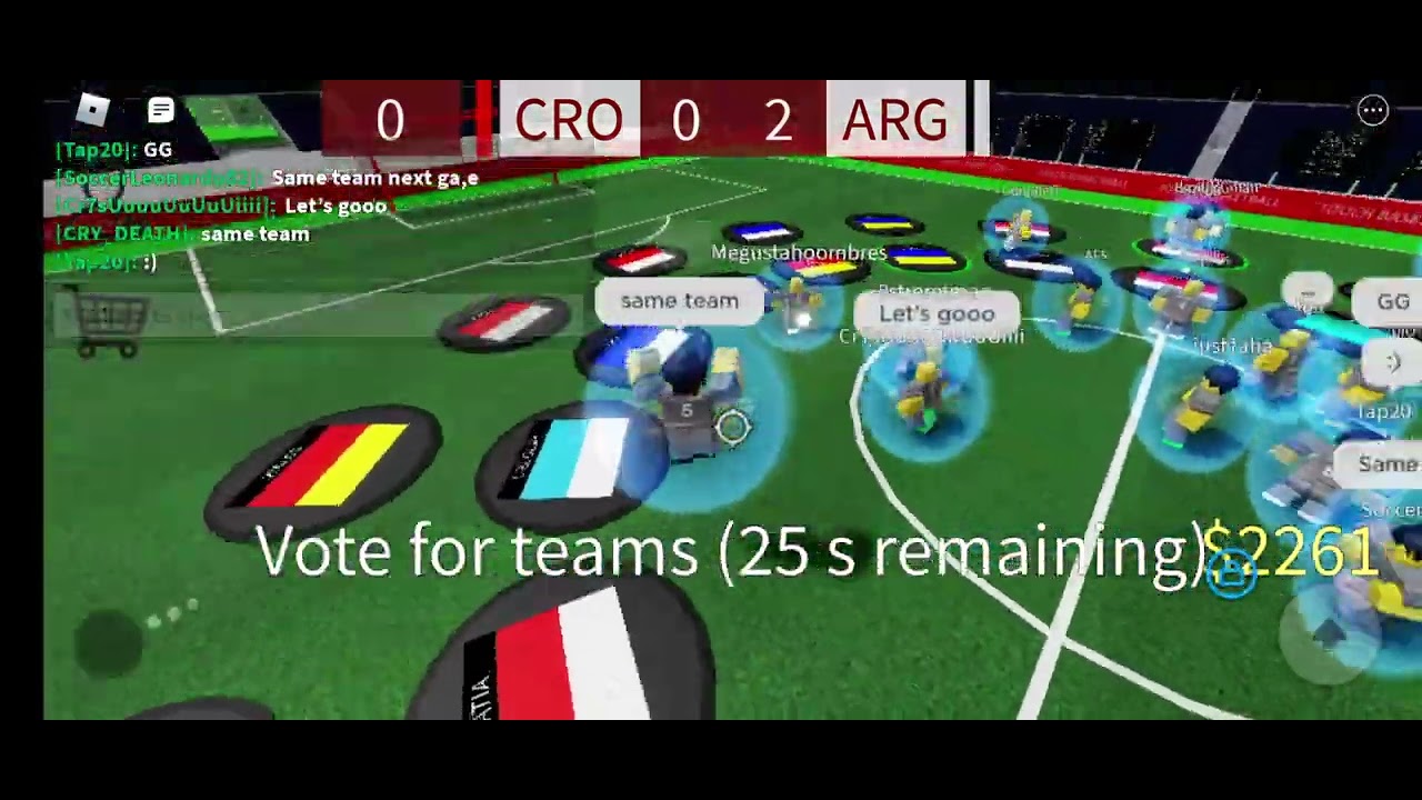 Touch Football World Cup Roblox - YouTube