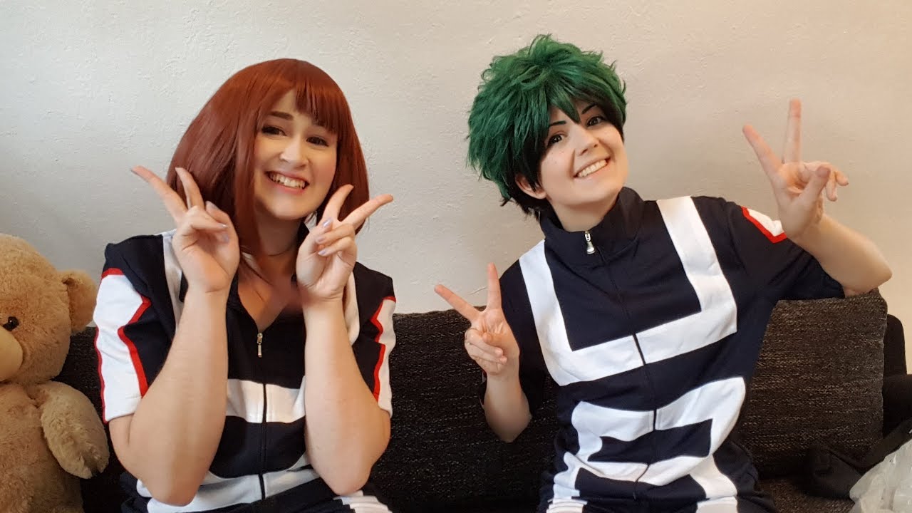 Chubby bunny Challenge (Deku x Ochako Vers. ♥) - YouTube