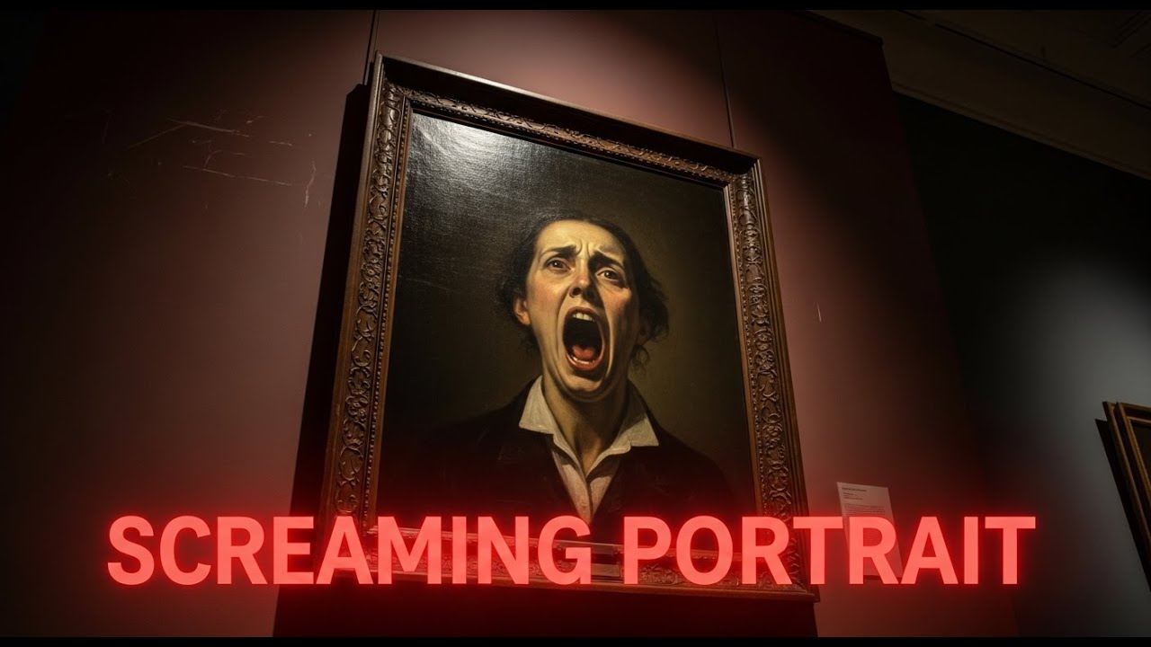 The Screaming Portrait | Haunted Painting That Cursed Its Owners - YouTube