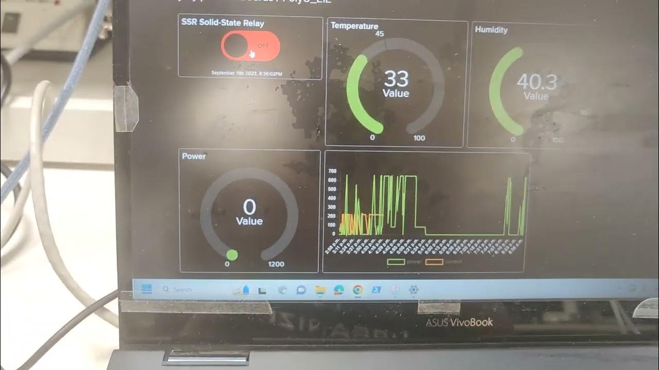 IoT project demo Power Meter for energy management + Adafruit Cloud ...