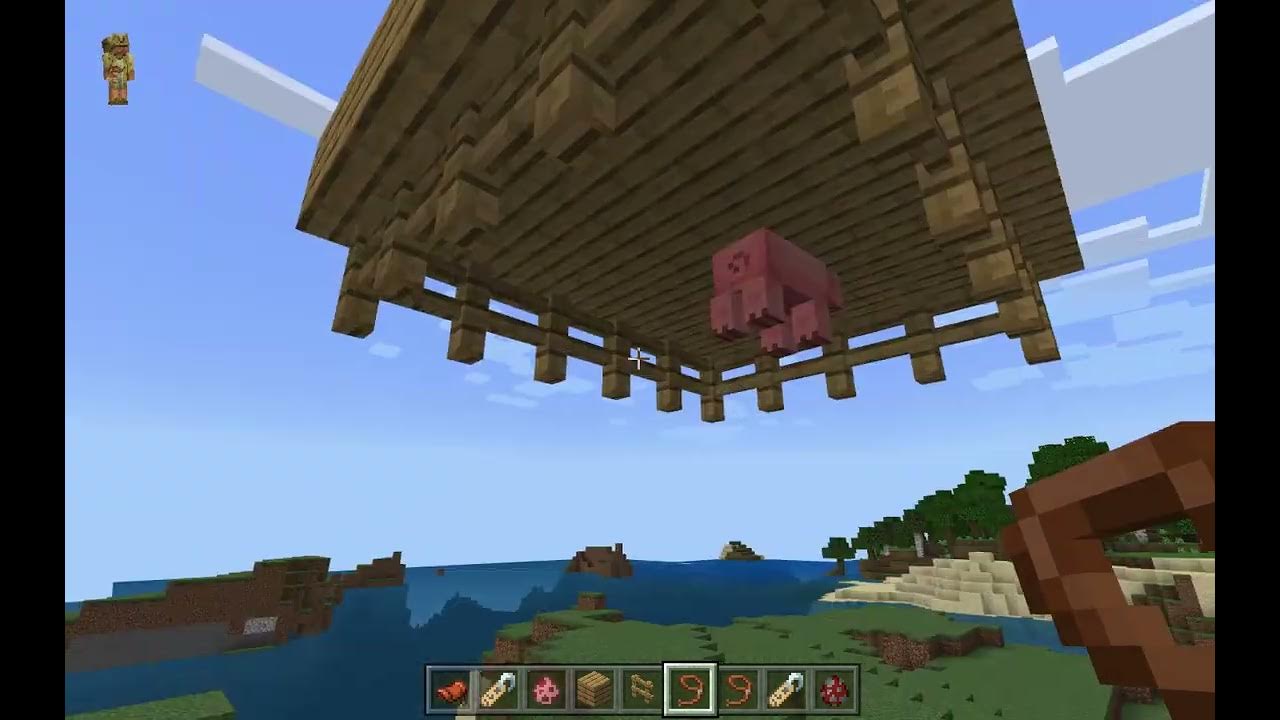 Jak v Minecraftu udělat zvířata která jsou vzhůru nohama - YouTube