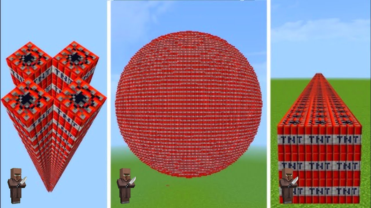 This is most dangerous villager tnt experiment in minecraft - YouTube