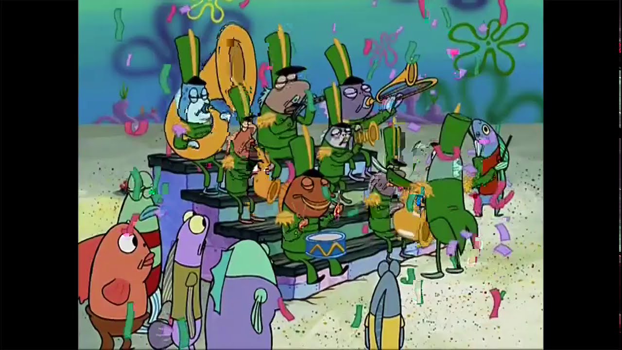SpongeBob - Fish Orchestra - YouTube