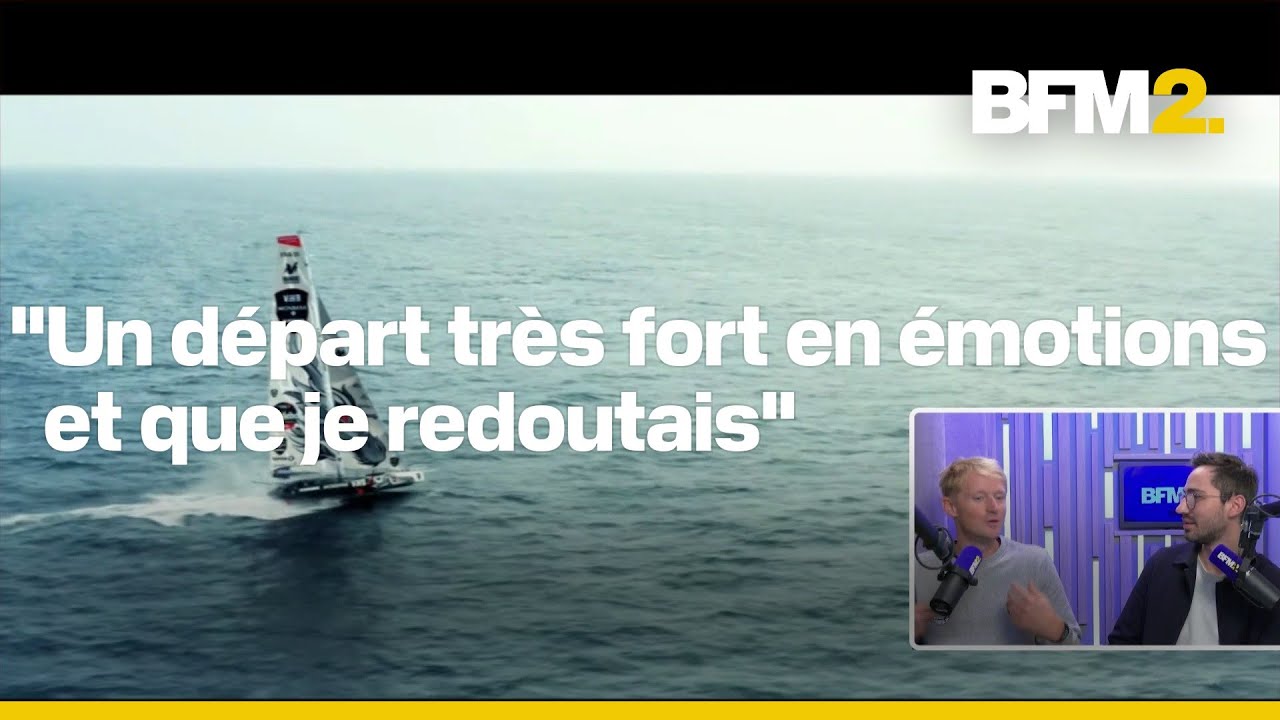 Maxime Sorel, skipper du Vendée Globe nous raconte son début de course ...