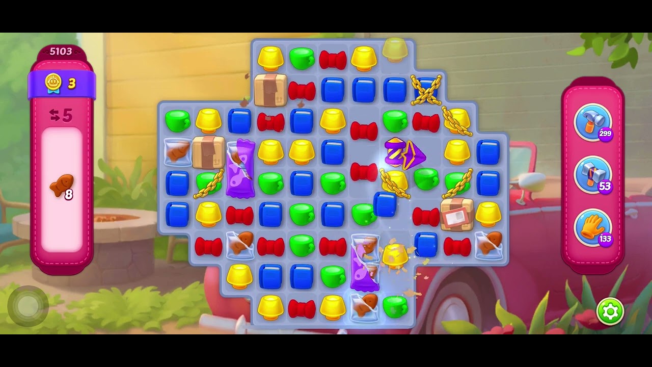 HomeScapes level 5103 - YouTube