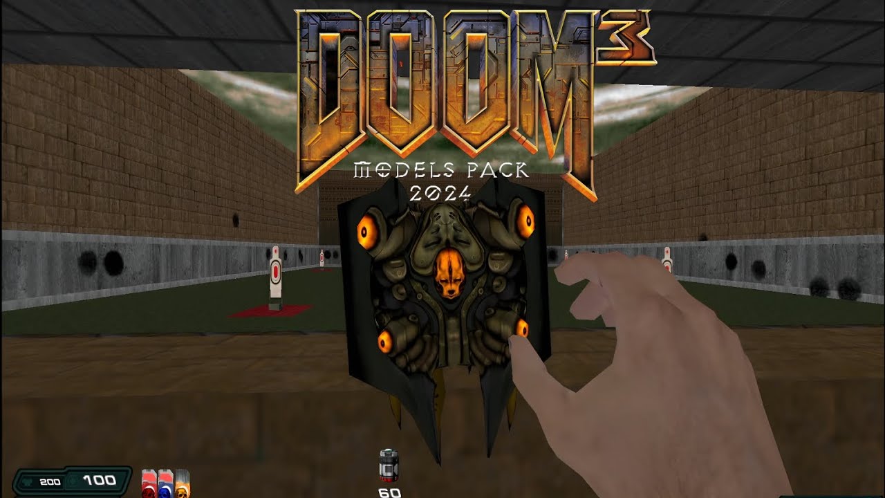Doom 3 Models Pack 2024 Weapons showcase - YouTube