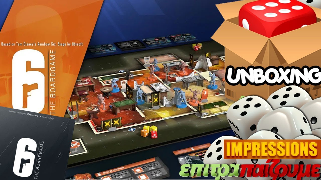 6 Siege The Board Game - Unboxing & Impressions by Epitrapaizoume.gr ...