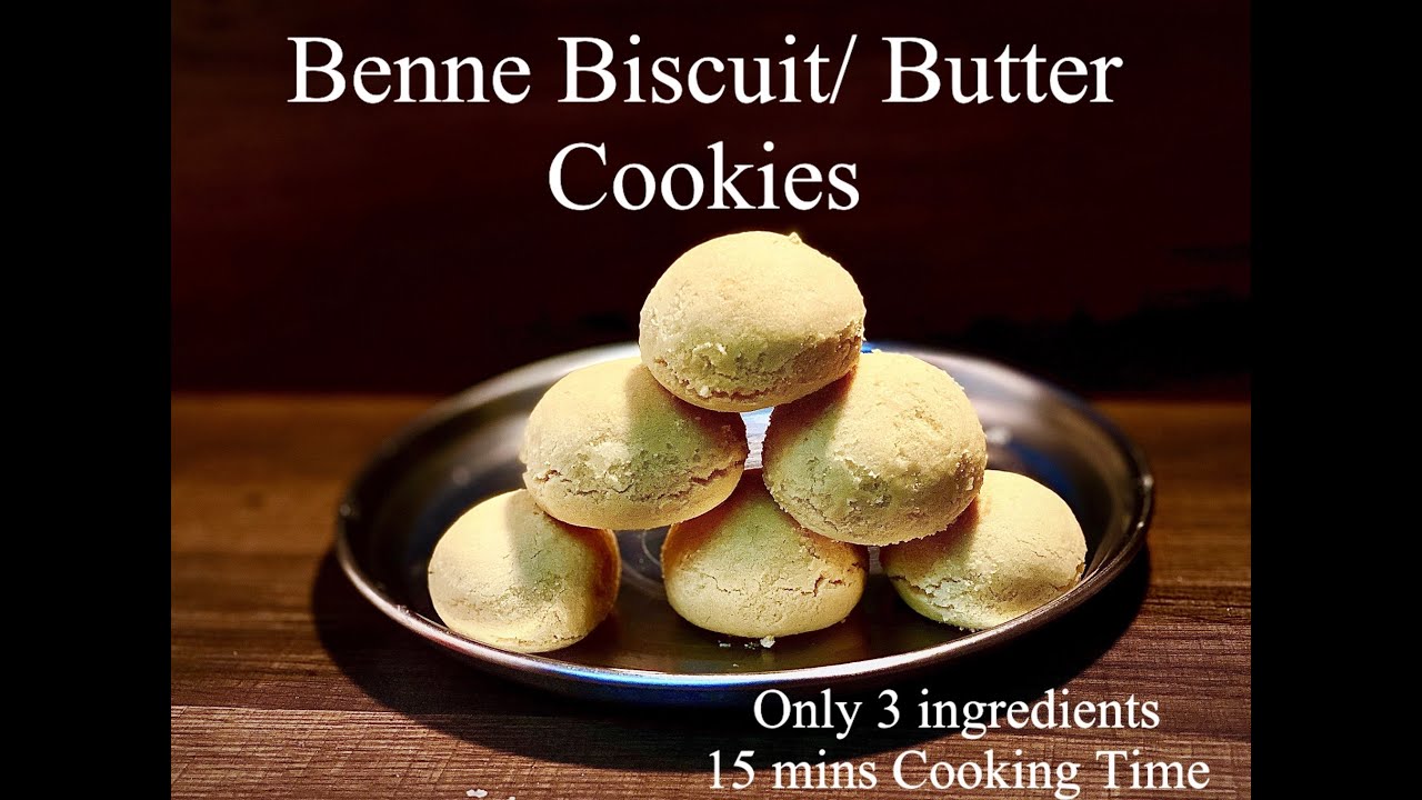 Bakery style Benne Biscuit | Butter Cookies | ಬೆಣ್ಣೆ ಬಿಸ್ಕತ್ - YouTube