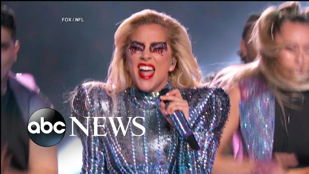 Lady Gaga Super Bowl Half Time Show Highlights | GMA - YouTube