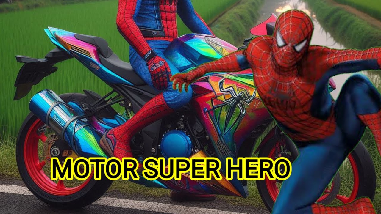motor super hero @superbintangtv - YouTube