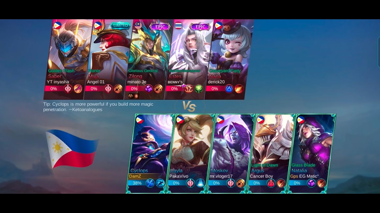 [GAMES][MLBB] Cyclops 0011 - YouTube