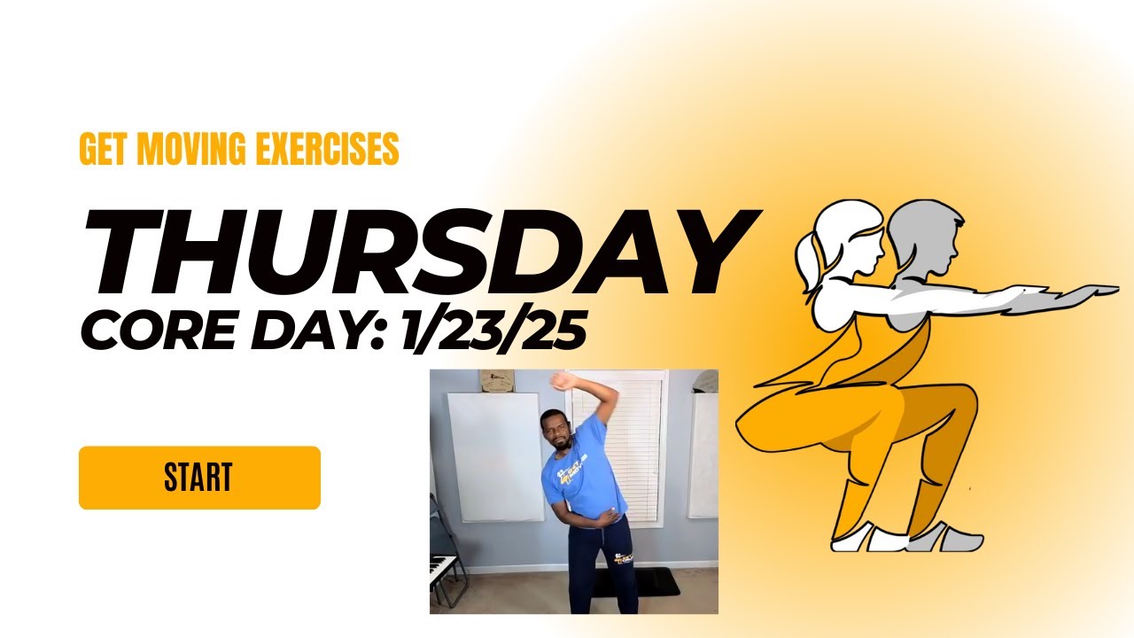 Get Moving Thursday: Core Day - YouTube