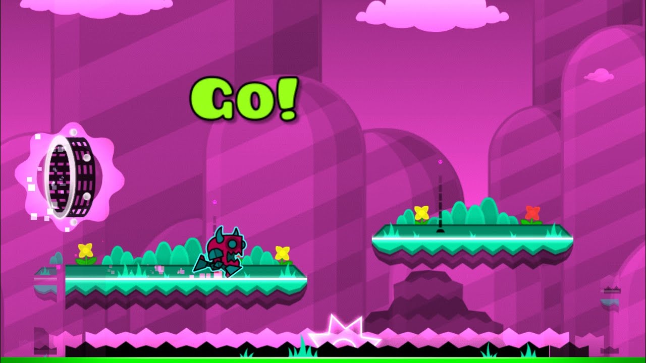 Geometry Dash | Geometrical Dominator with All Coins - YouTube