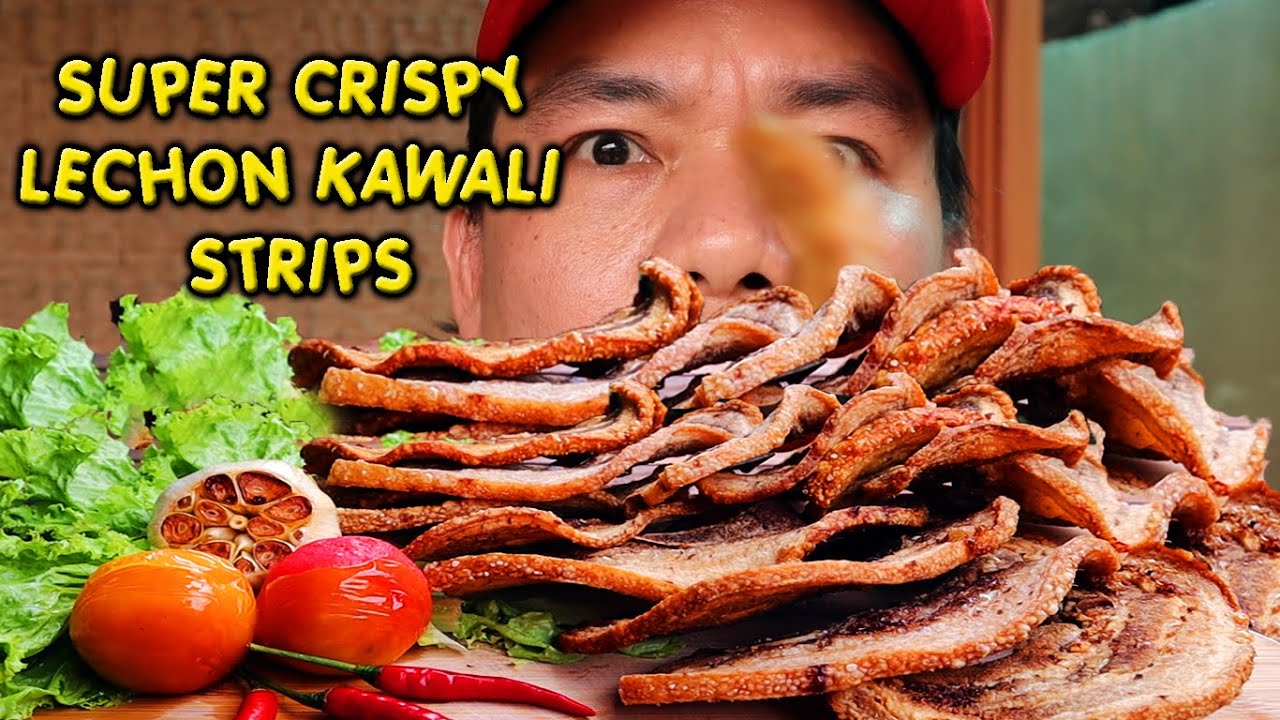 SUPER CRISPY LECHON KAWALI STRIPS | CRISPY LECHON BELLY STRIPS | KUYA ...