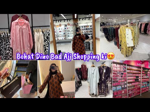 Bohat dino bad aj main gayi shopping py😍Bachon ka liye affordable dresses  option