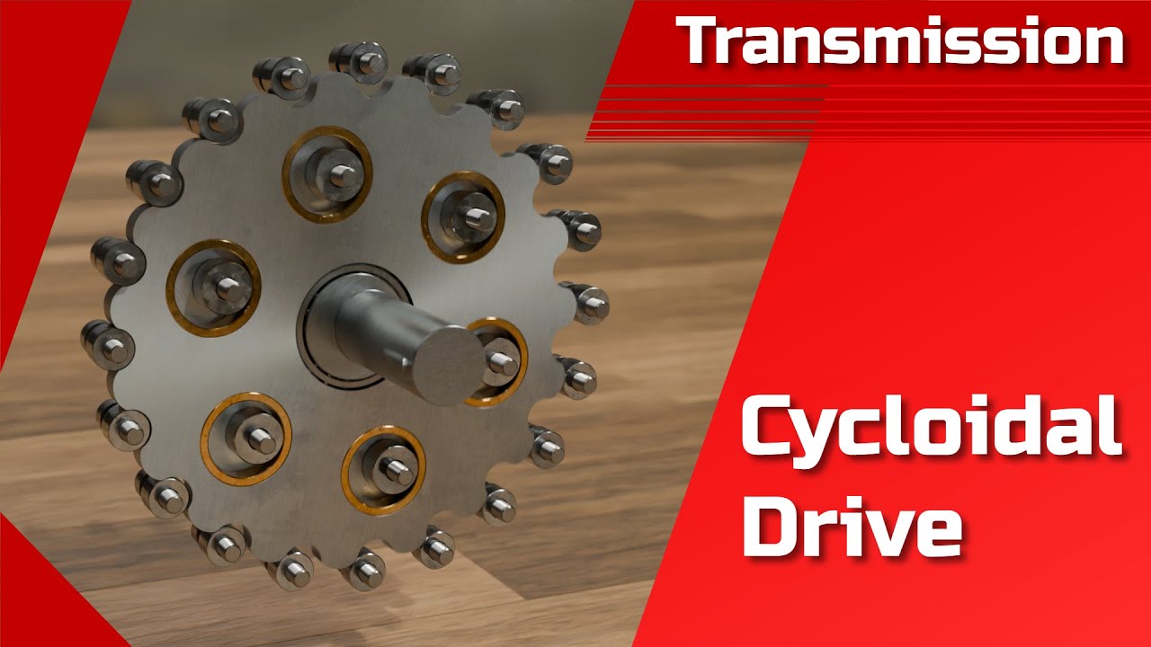 How does a cycloidal gearbox work? | Structure and function simply explained | parametric ...