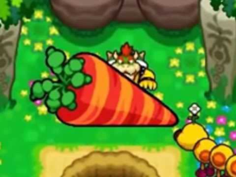 bowser eat carrot - YouTube