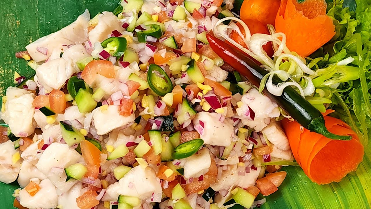 Kinilaw na Isda | Raw Fish Salad | Fish Ceviche - YouTube