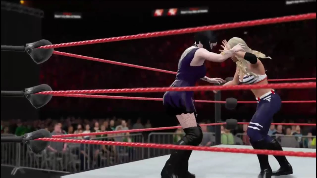 WWE 2K16 Daffney Vs Taylor Wilde - YouTube