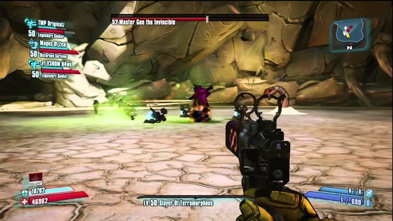 Borderlands 2 - Master Gee the Invincible - YouTube