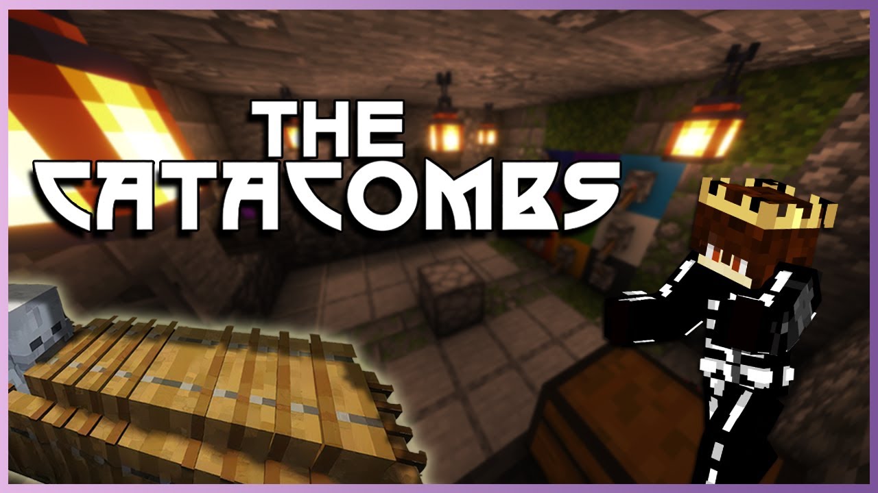 IN THE CATACOMBS! | The Catacombs Minecraft Map - YouTube