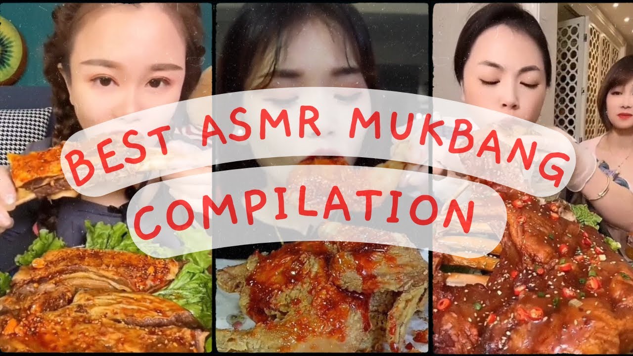 ASMR BEST MUKBANG COMPILATION #asmr #asmreating #asmrsounds - YouTube