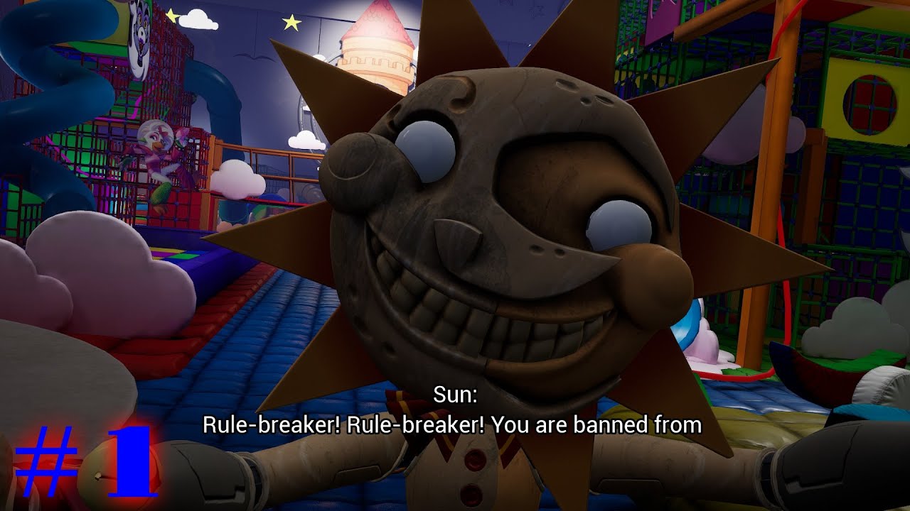 Fnaf security breach ep 1 - YouTube