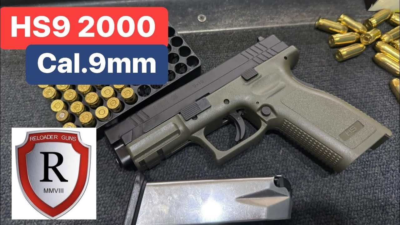 HS9 2000 cal.9mm review with CoricsMan (Powered by Reloader Guns & Ammo ...