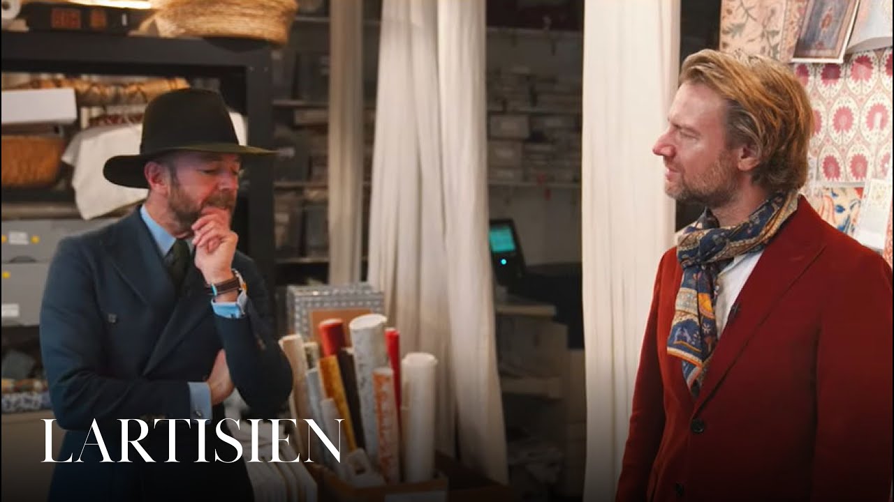 Maison Pierre Frey, discover one of France's most iconic brands. - YouTube